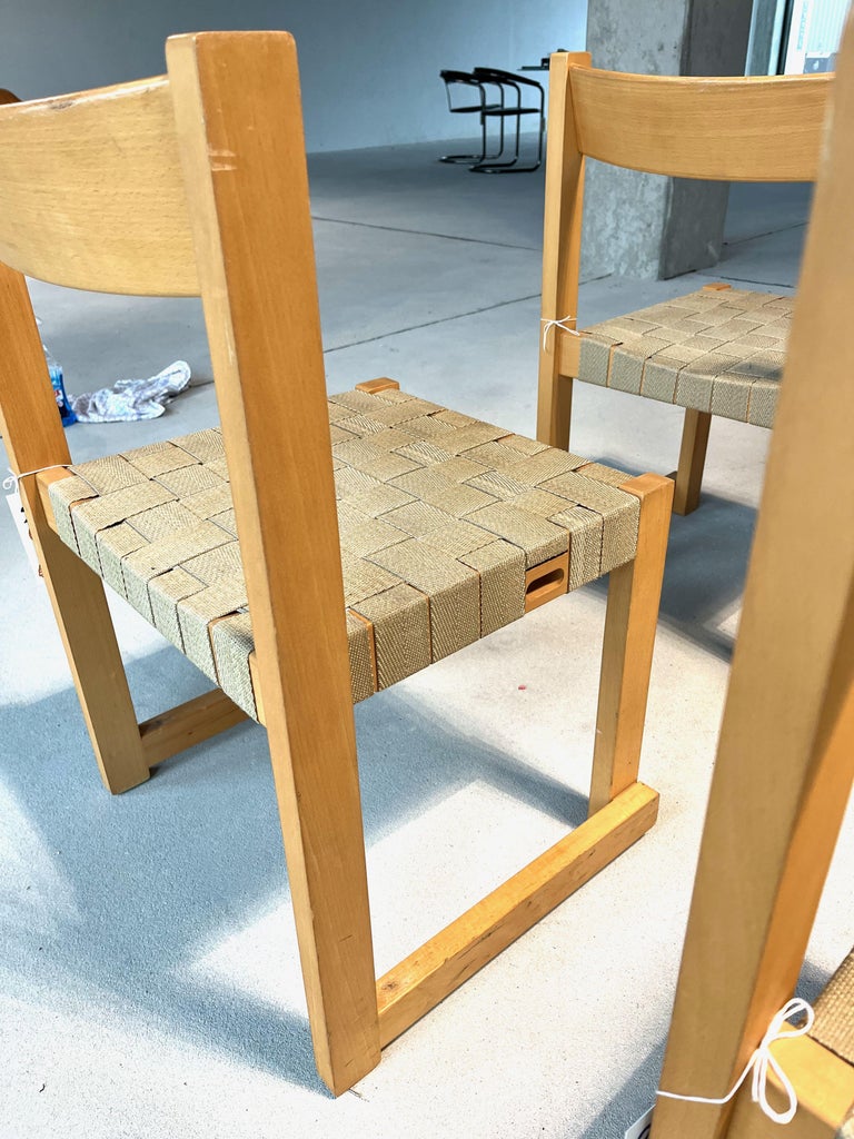 Oak stacking chairs by Hans J. Wegner for Getama, 1980s For Sale at 1stDibs