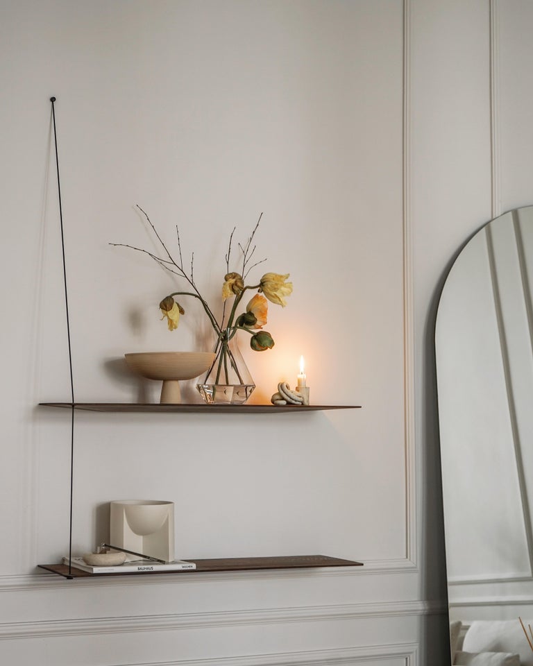 Oak Stedge Shelf 60 by Leonard Aldenhoff For Sale at 1stDibs