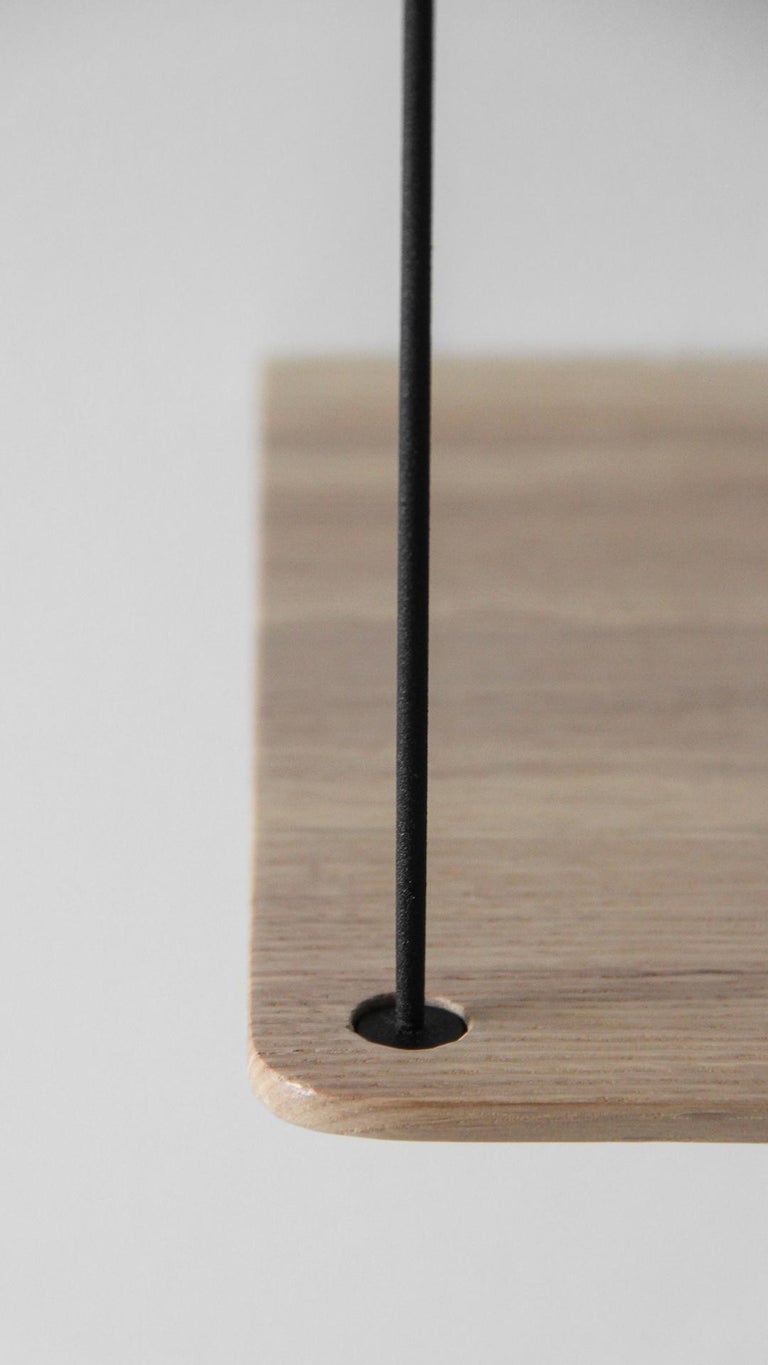 Oak Stedge Shelf 60 by Leonard Aldenhoff For Sale at 1stDibs