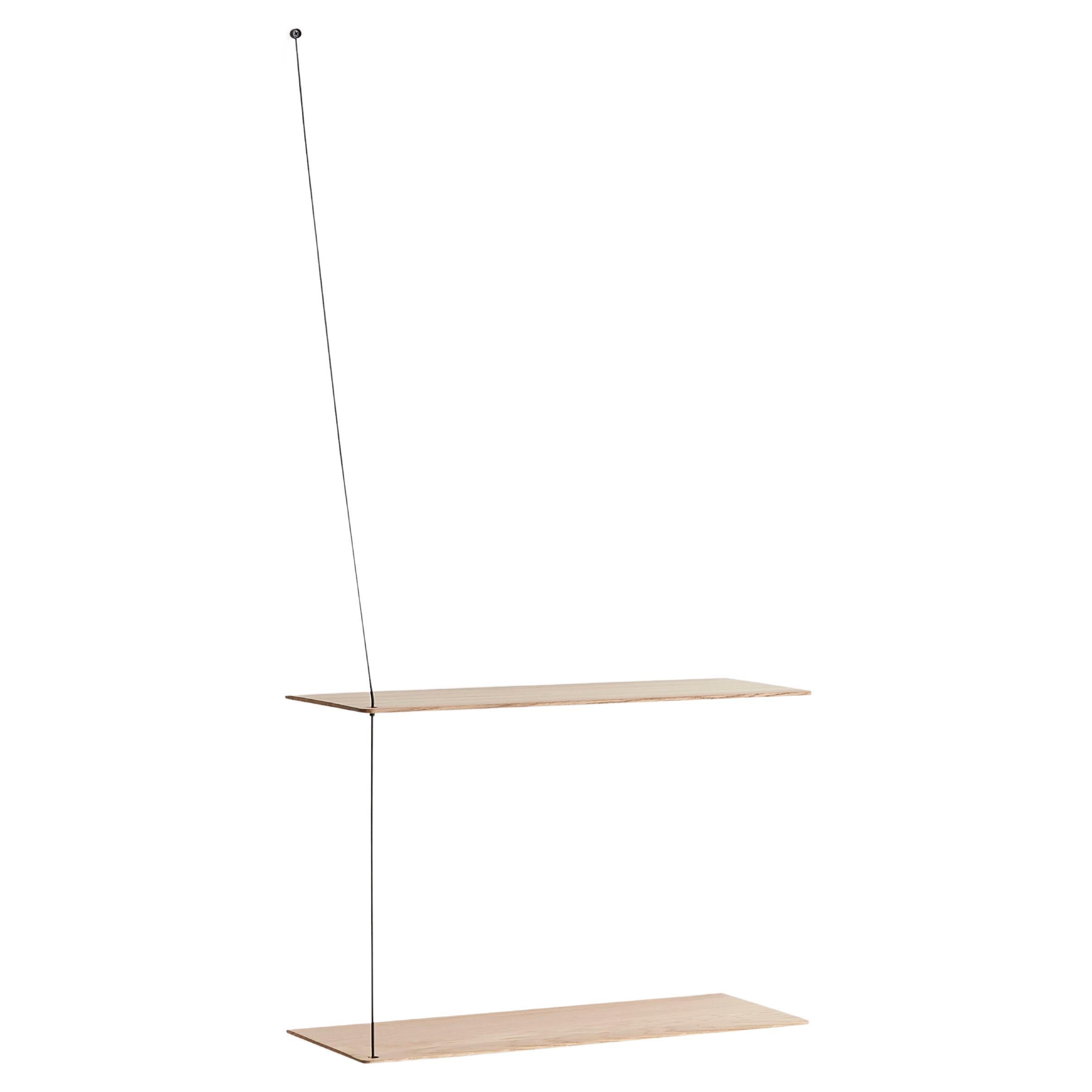 White Oak Stedge Shelf 60 by Leonard Aldenhoff For Sale at 1stDibs
