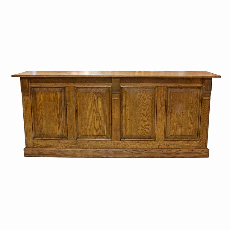 Oak Store Counter at 1stDibs