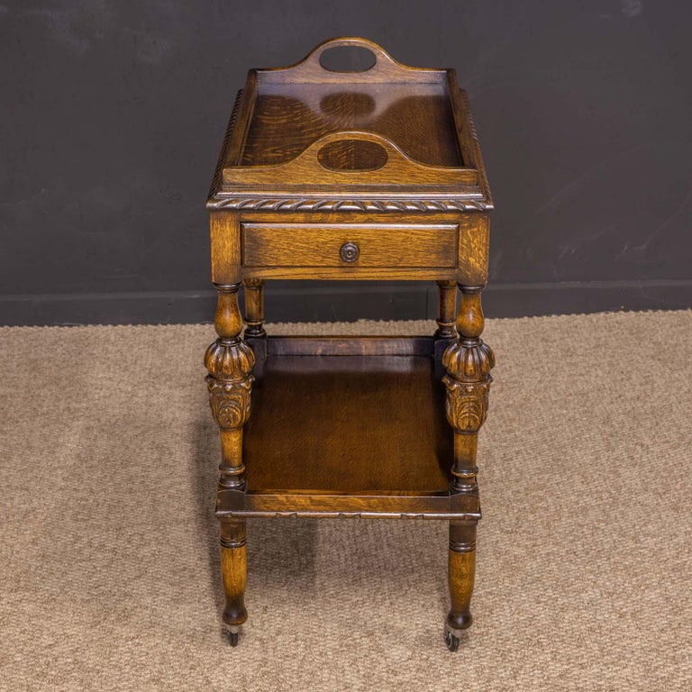 Oak Tea Trolley at 1stDibs | tea trolleys for sale
