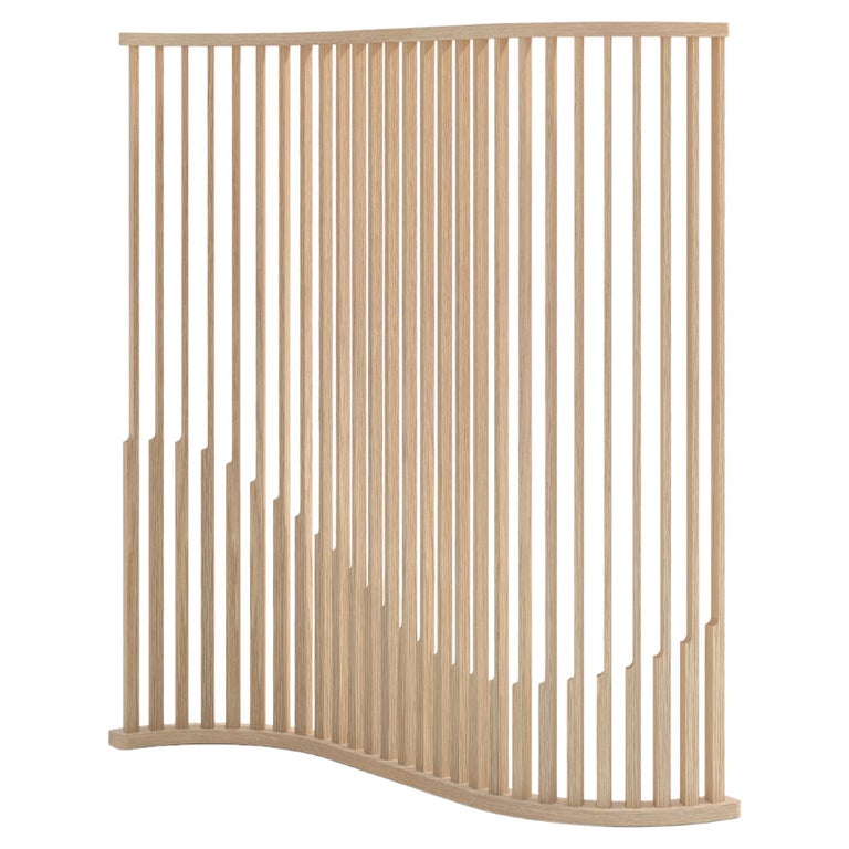 Oak Wood Small Room Divider from Collection Laws of Motion by Joel ...