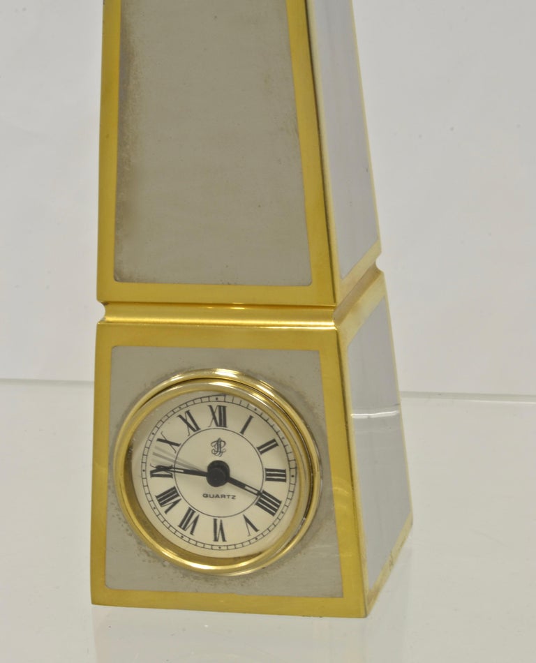 Obelisk Clock, Limited Edition For Sale at 1stDibs