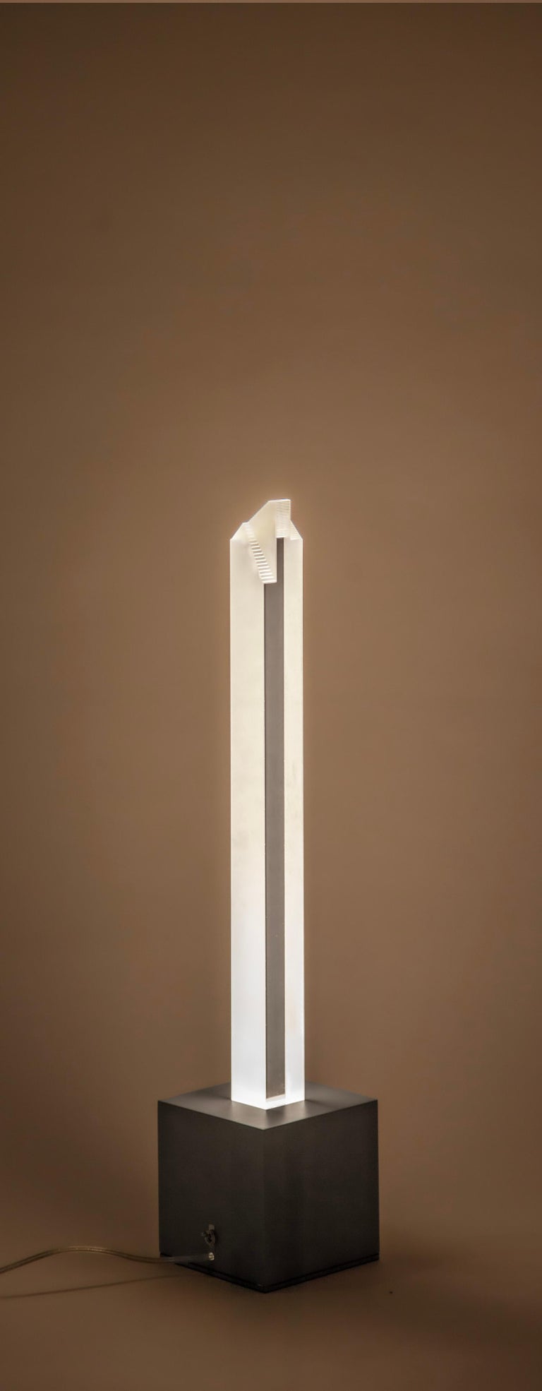 Obelisk II Light Sculpture For Sale at 1stDibs