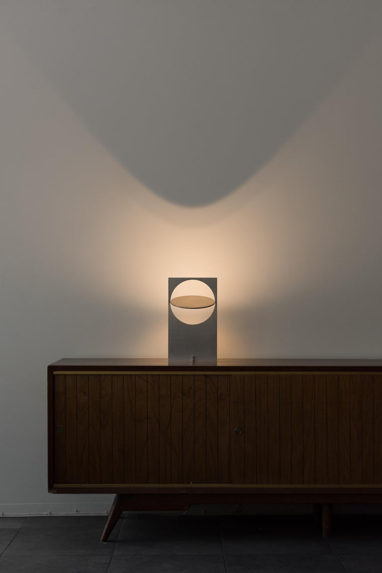 OBJ-01 Steel Table Lamp by Manu Bano at 1stDibs