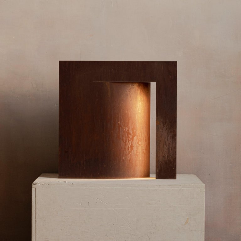 OBJ-03 Steel Table Lamp by Manu Bano For Sale at 1stDibs