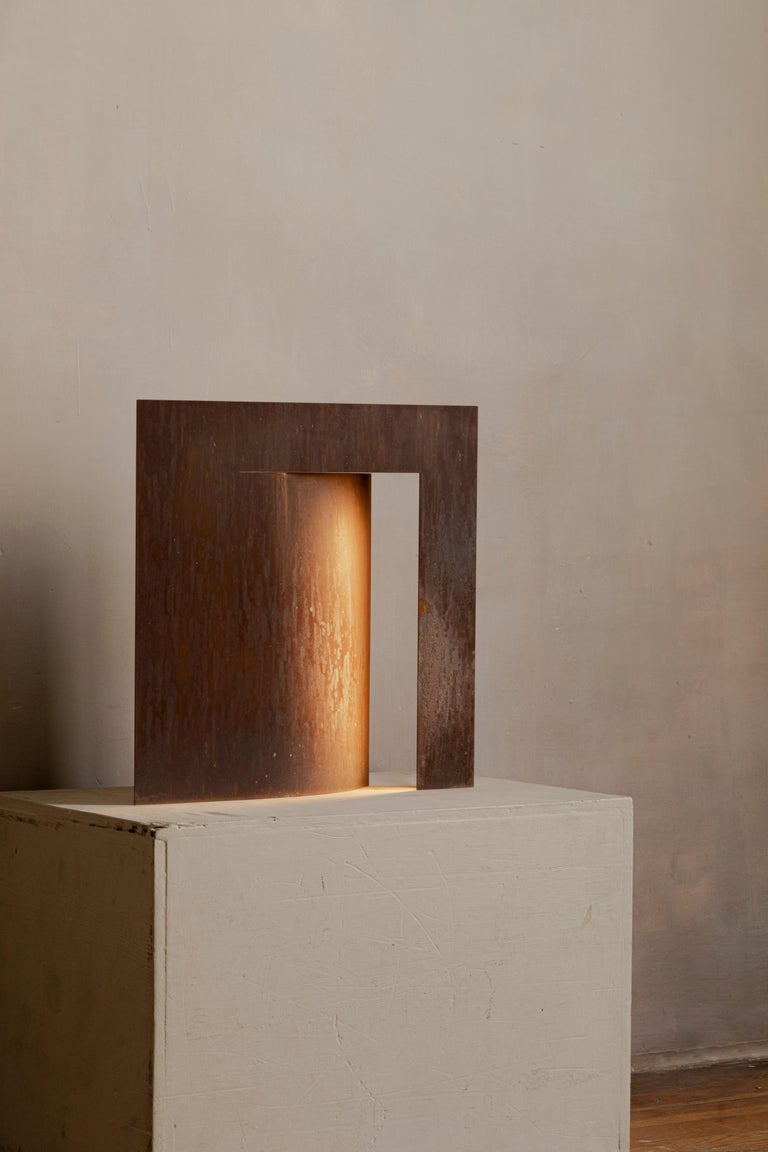 OBJ-03 Steel Table Lamp by Manu Bano For Sale at 1stDibs