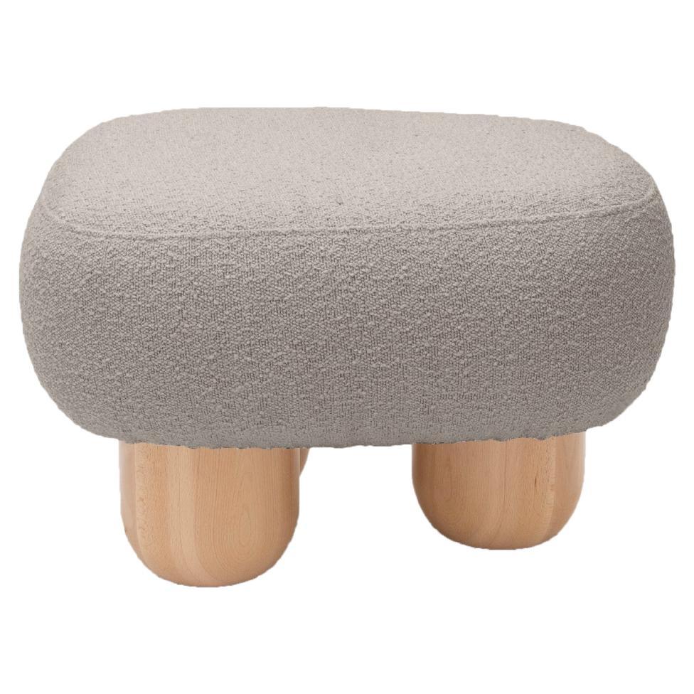 Round Pouf Design by Anna Gili Milan Made in Italy For Sale at 1stDibs