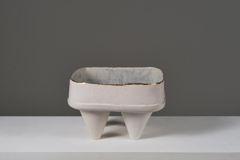 Objecte #3 by Rosa Cortiella, Grogged Clay Fruit Bowl For Sale at 1stDibs