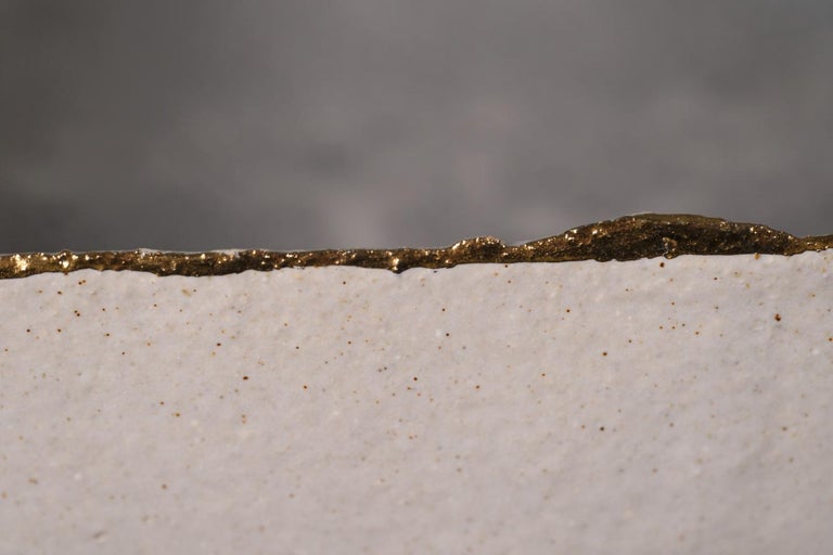 Objecte #3 by Rosa Cortiella, Grogged Clay Fruit Bowl For Sale at 1stDibs