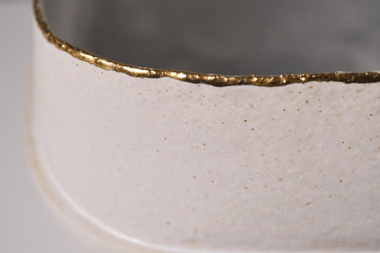 Objecte #3 by Rosa Cortiella, Grogged Clay Fruit Bowl For Sale at 1stDibs