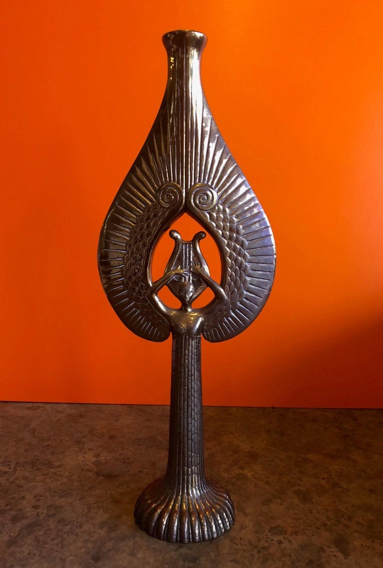 Objet d' Art "Angel" Candleholder by Erté at 1stDibs | erte angel