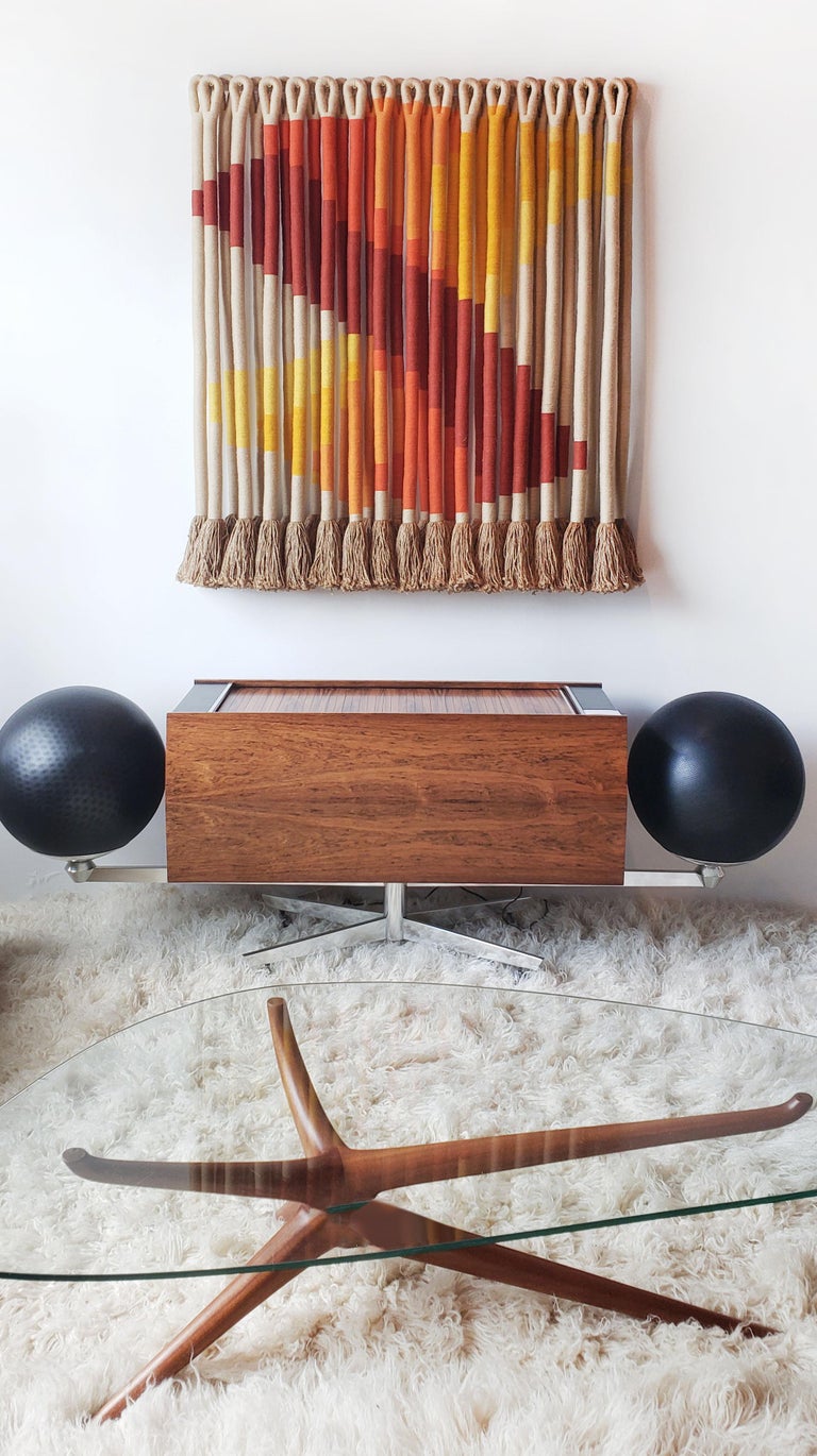 'Oblique Ombre' Textile Art Work by Fiber Artist Jane Knight, 1970s For ...