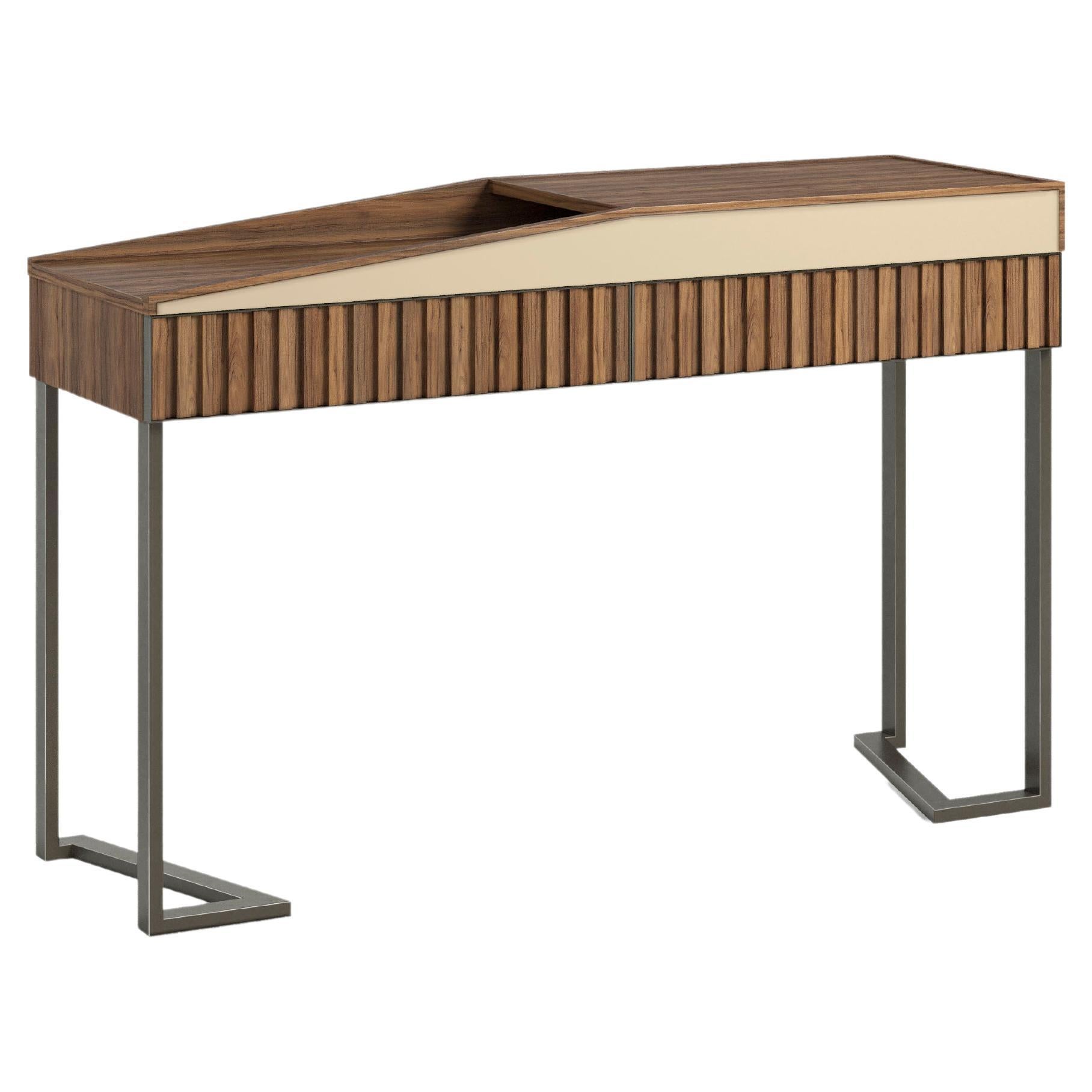 Oblique Open Top Console For Sale at 1stDibs