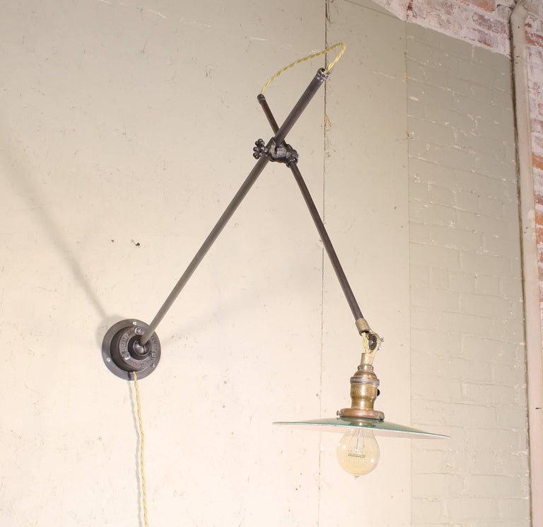 O.C. White Ceiling or Wall Lamp Style AW Light Fixture at 1stDibs