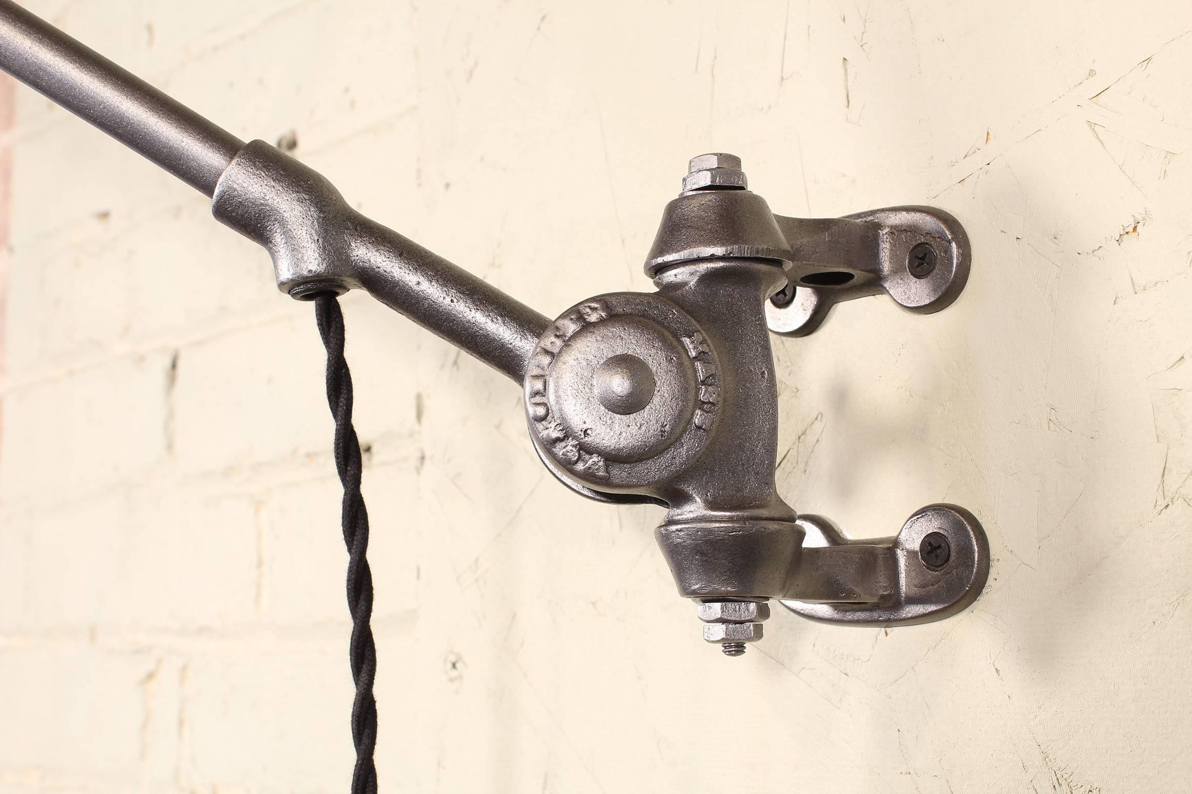 O.C. White Wall Sconce Style G Adjustable Task Lamp, Light at 1stDibs ...