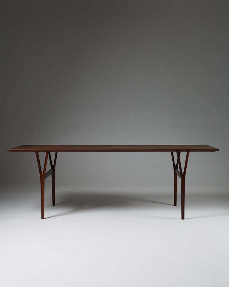 Occasional Table by Helge Vestergaard Jensen for Peder Pedersen ...