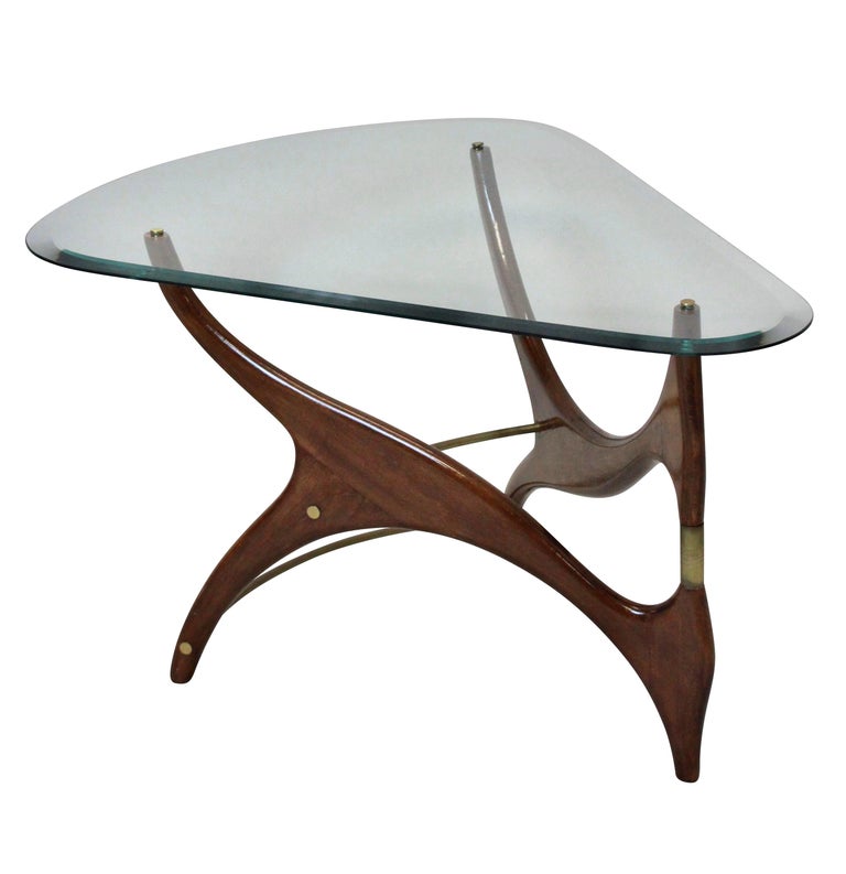 Occasional Table in the Manner of Carlo Molino at 1stDibs