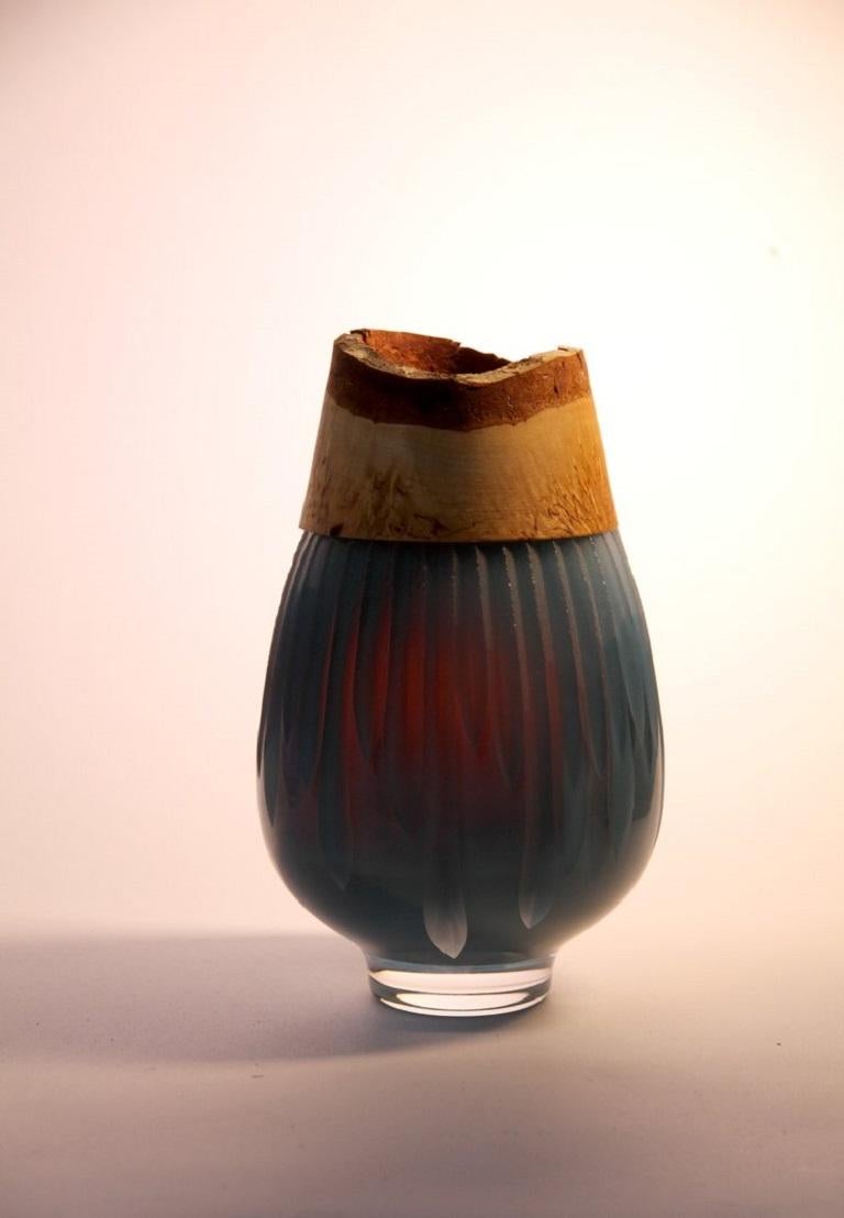 Ocean Frida with Cuts Stacking Vessel, Pia Wüstenberg For Sale at 1stDibs