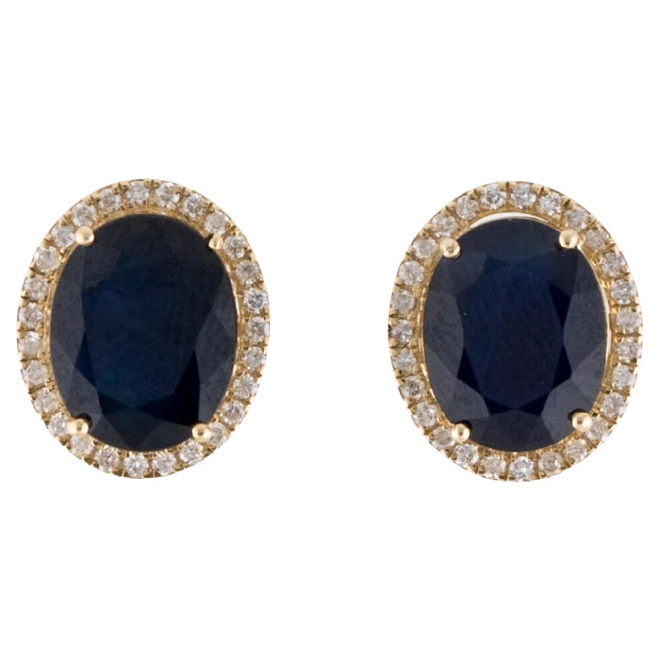 "Ocean Symphony Sapphire and Diamond Earrings from Beneath the Waves ...