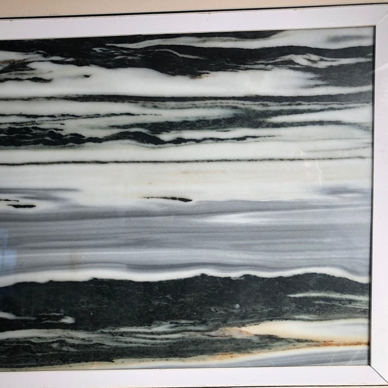 Chinese Natural Stone "Painting" Ocean Waves And Mountains For Sale at ...