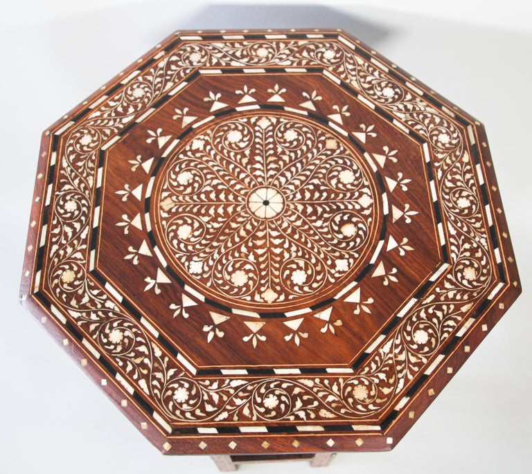 Octagonal Anglo Indian Side Tea Table at 1stDibs | indian tea table