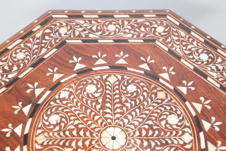 Octagonal Anglo Indian Side Tea Table at 1stDibs | indian tea table