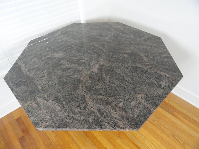 Octagonal Marble Table For Sale at 1stDibs