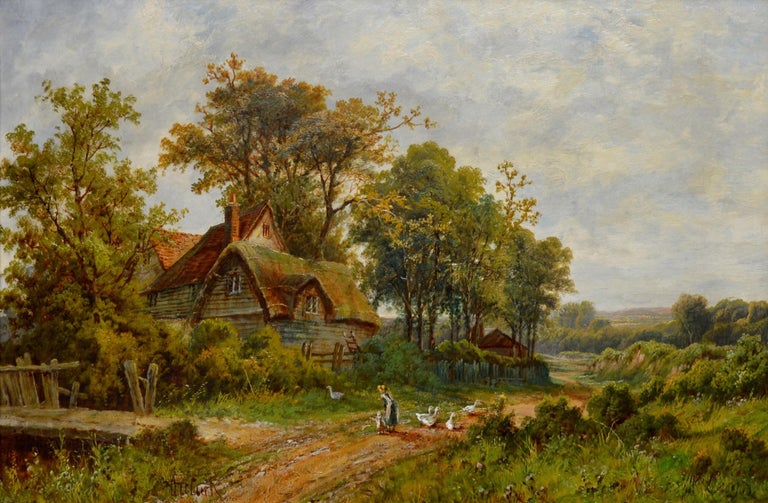 Octavius Thomas Clark - Near Hendon - 19th Century English Victorian ...