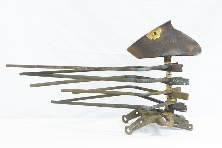 Octoman, 21st Century, Abstract, figurative, cast-bronze Metal ...