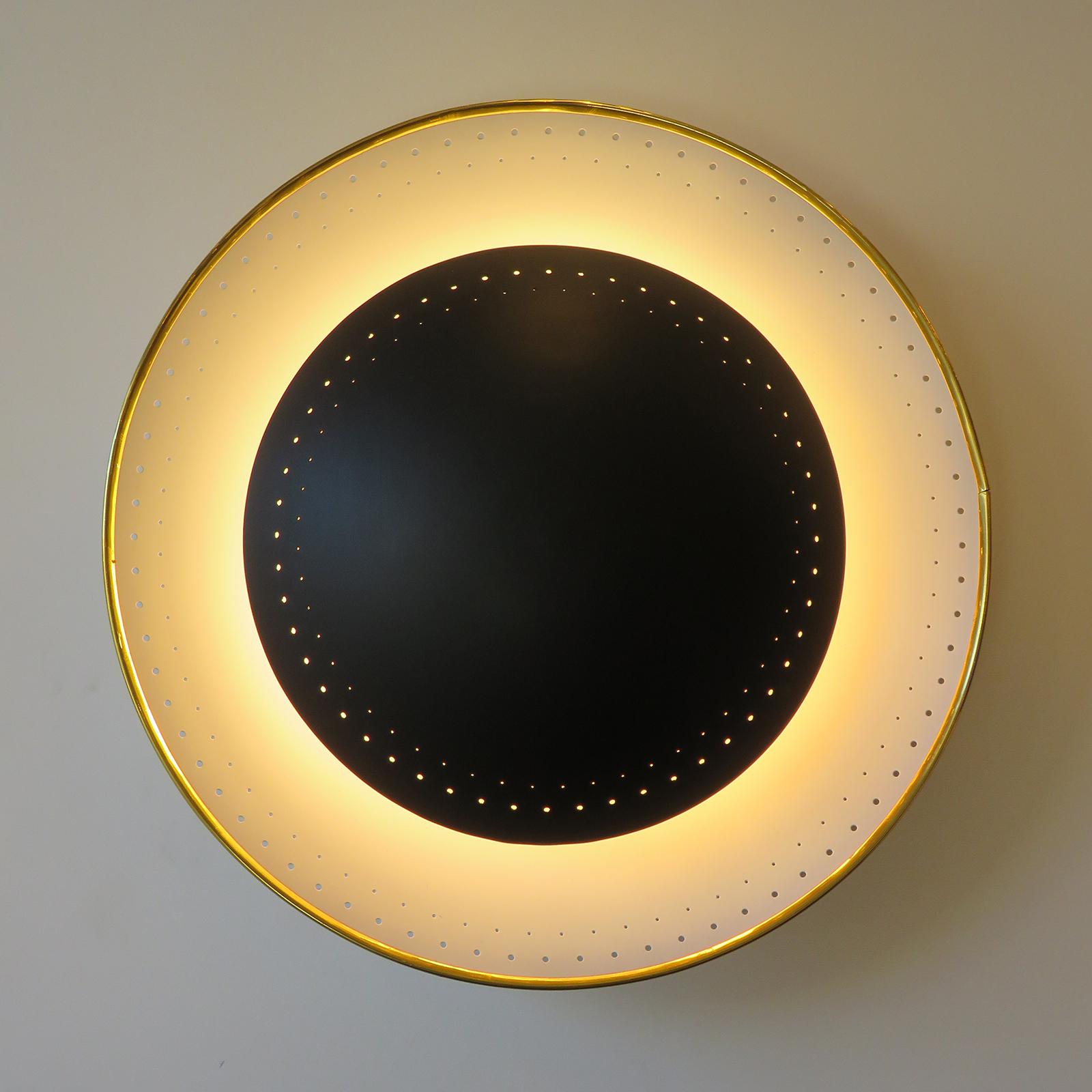 Oculus Black Wall Light by Gallery L7 For Sale at 1stDibs