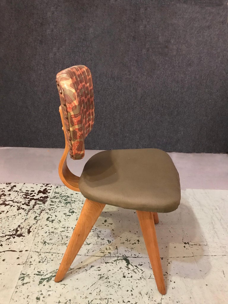 Odd Little 1950s Chair- The Beginning of this New Style For Sale at 1stDibs