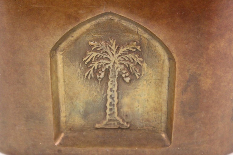 Oded Halahmy Modern Bronze and Aluminium Cast Menorah at 1stDibs