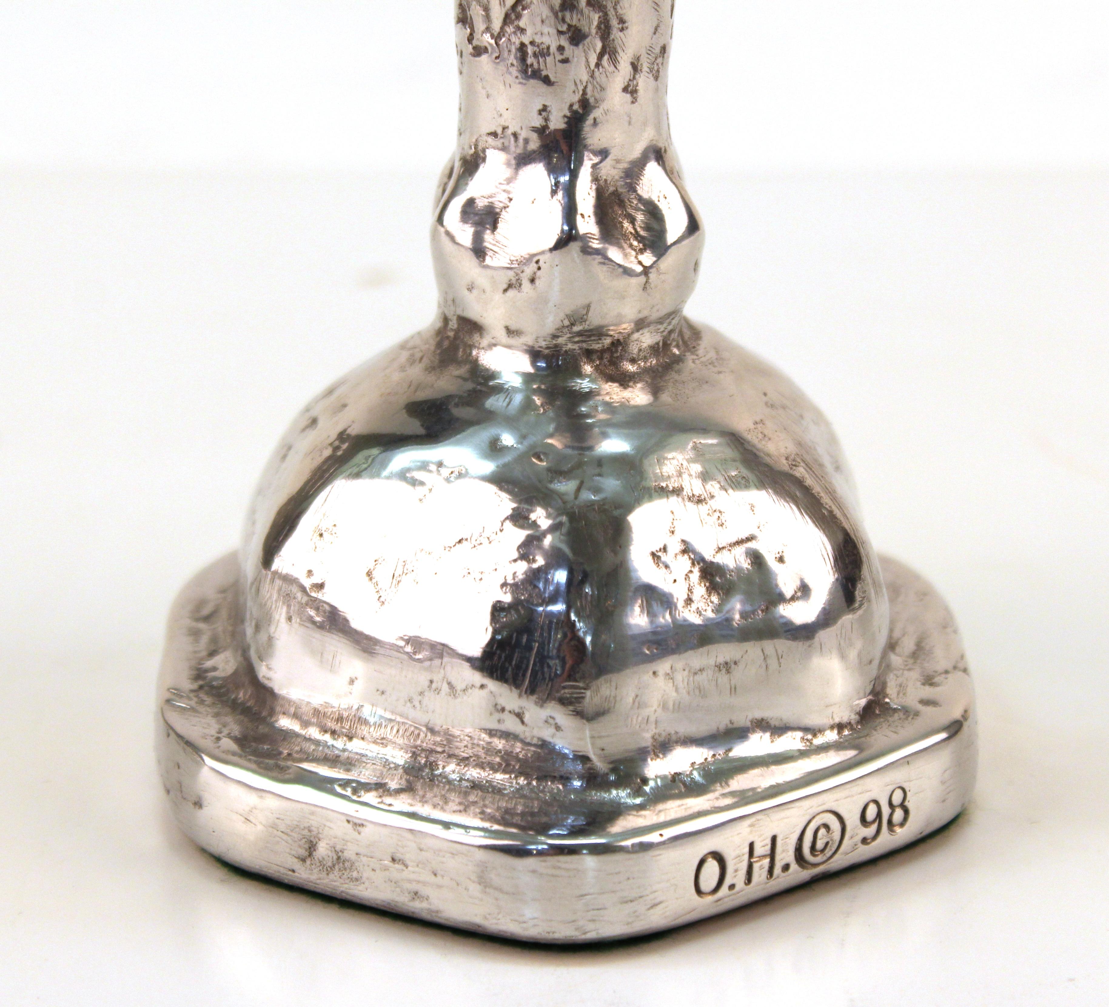 Oded Halahmy 'One or Two' Candlestick in Cast Aluminum at 1stDibs