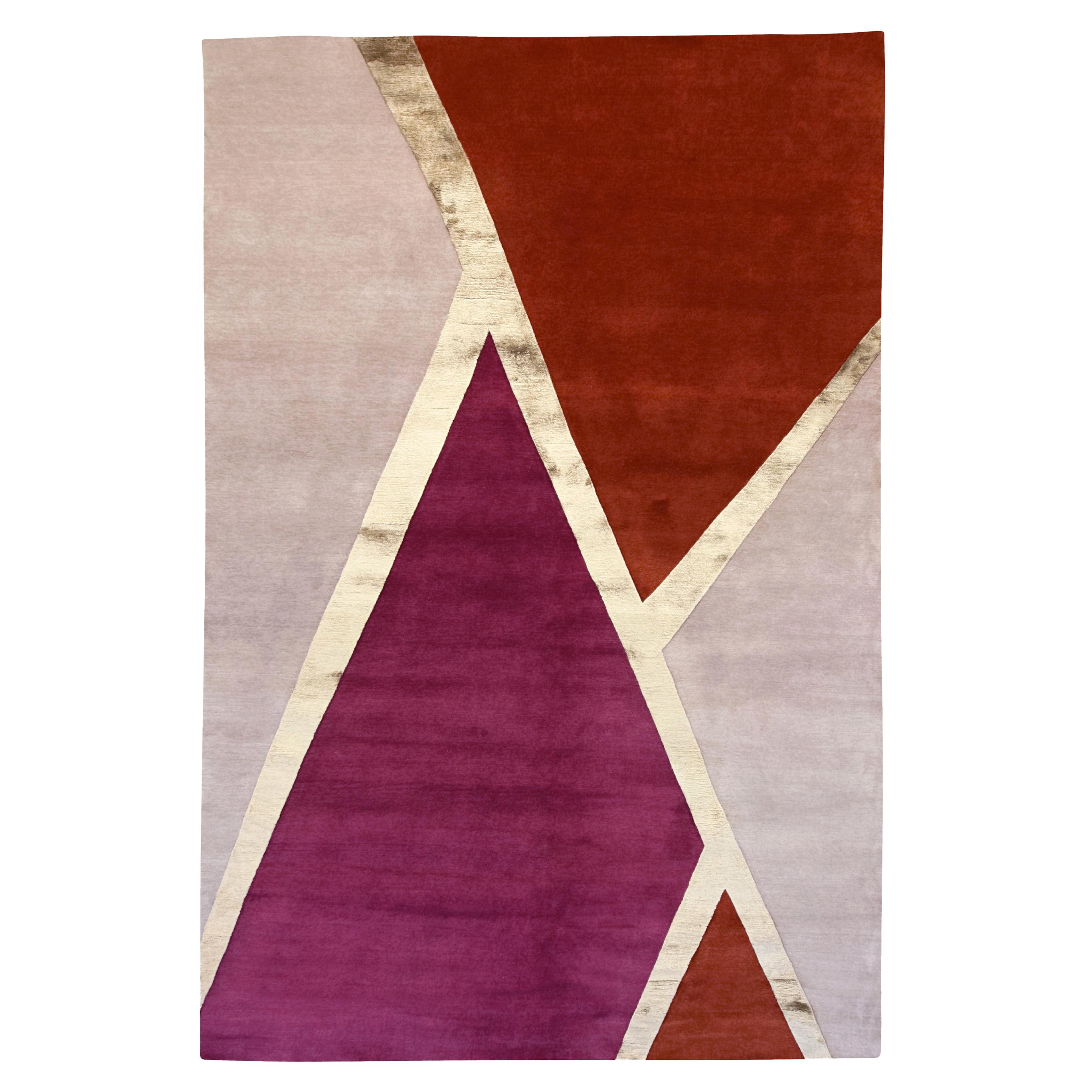 Flatwoven Scallop Rug in Coral: Salvesen Graham x Jennifer Manners For ...