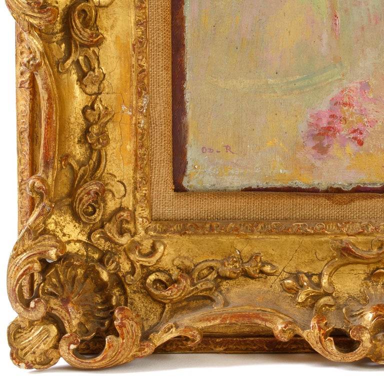 Odilon Redon "Evocation/Apparition" Painting For Sale at 1stDibs