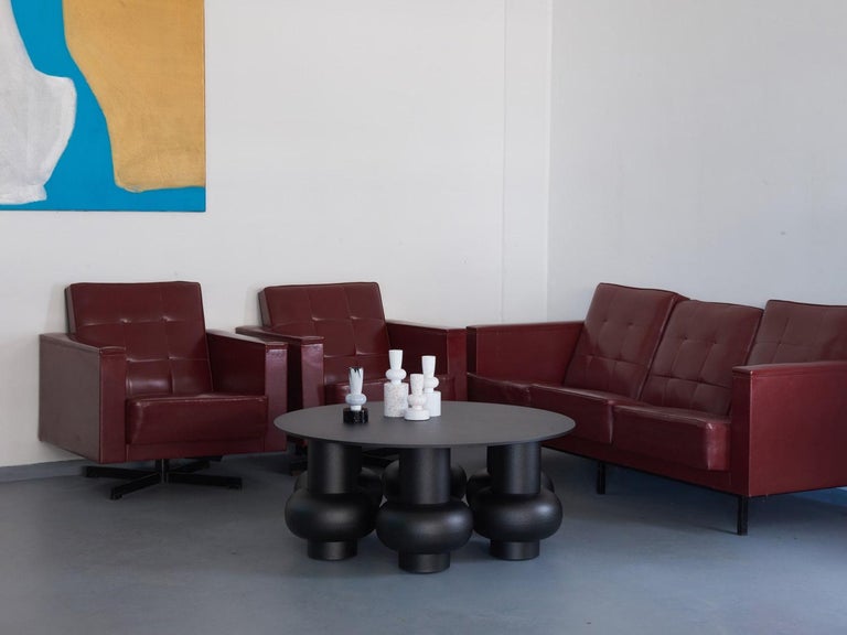 Odyssey table from the Eclecticism collection made out of aluminum ...