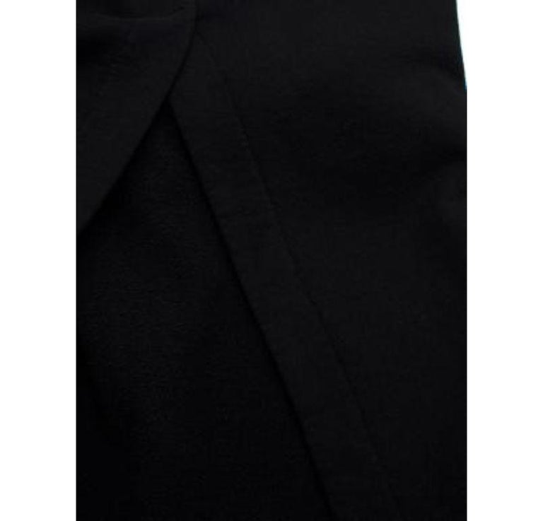 Off White Black Cotton Logo Print Midi Skirt For Sale at 1stDibs