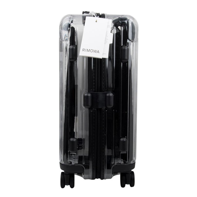 Off-White Rimowa Virgil Abloh Transparent Suitcase Black at 1stDibs ...