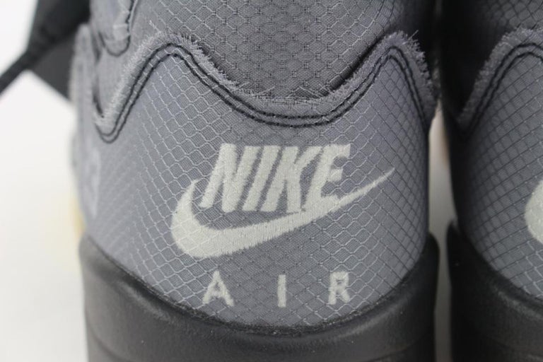 Off-White x Nike 2019 Mens 11 Virgil Abloh Off-White Black Muslin Air ...
