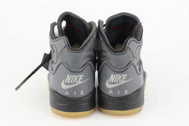 Off-White x Nike 2019 Mens 11 Virgil Abloh Off-White Black Muslin Air ...