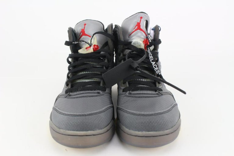 Off-White x Nike 2019 Mens 11 Virgil Abloh Off-White Black Muslin Air ...