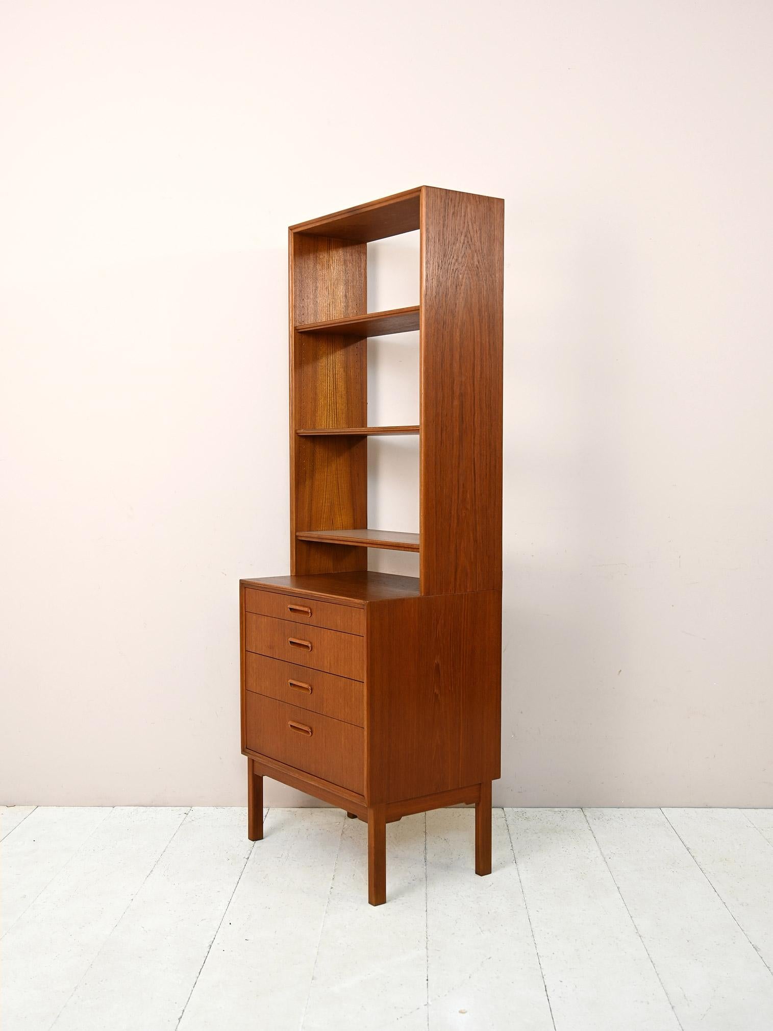 Office Bookcase with Drawers For Sale at 1stDibs