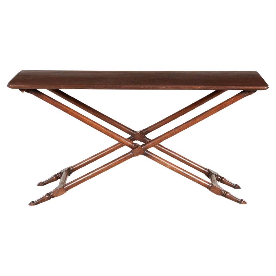 Antique Campaign Table - 159 For Sale on 1stDibs