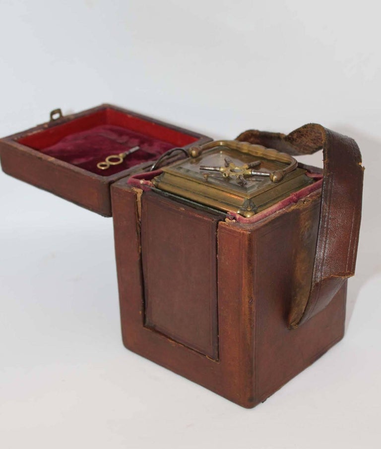 Officer's Clock Signed by Famous Watchmaker Leroy, 19th Century For ...