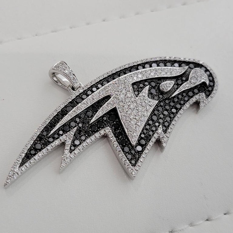 Official Licensed NBA Atlanta Hawks 14k Solid Gold Diamond Pendant by ...