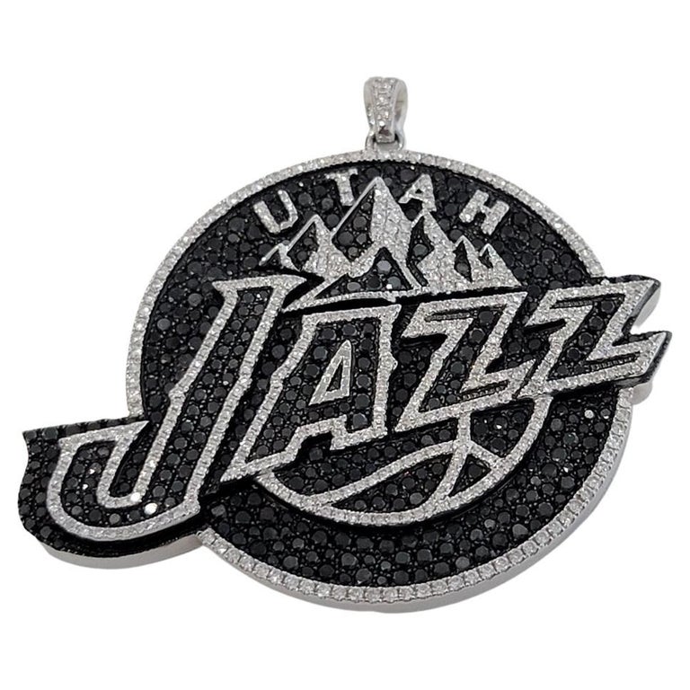 Official Licensed NBA Utah Jazz 14k Solid Gold Diamond Team Pendant by ...