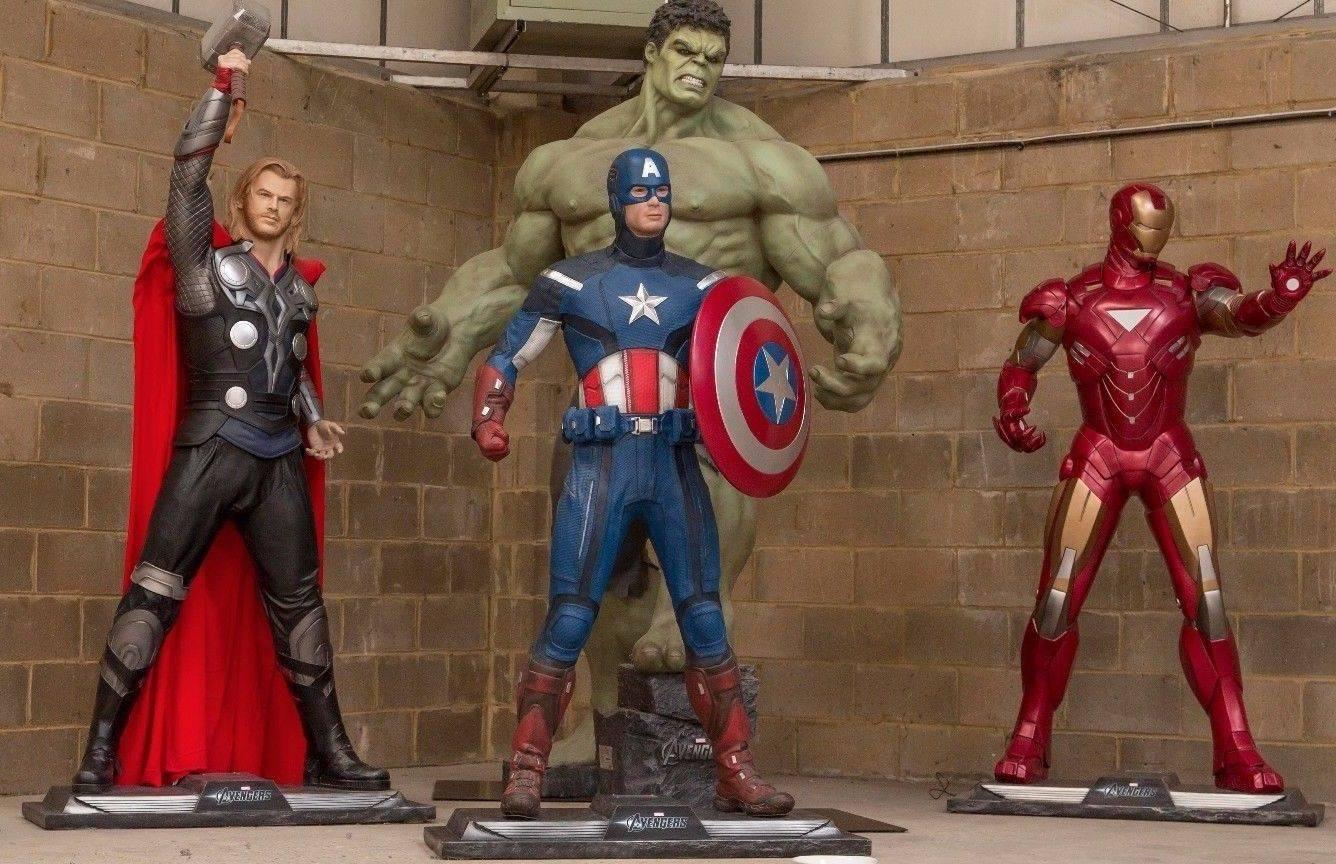 Official Marvel Avengers 1/1 Scale Statue Lifesize Figures For Sale at ...