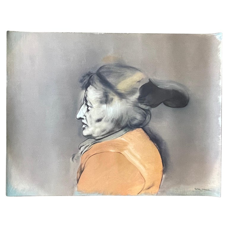 Offset Lithograph Drawing from "Portfolio" by Rafael Coronel, 1978 For ...